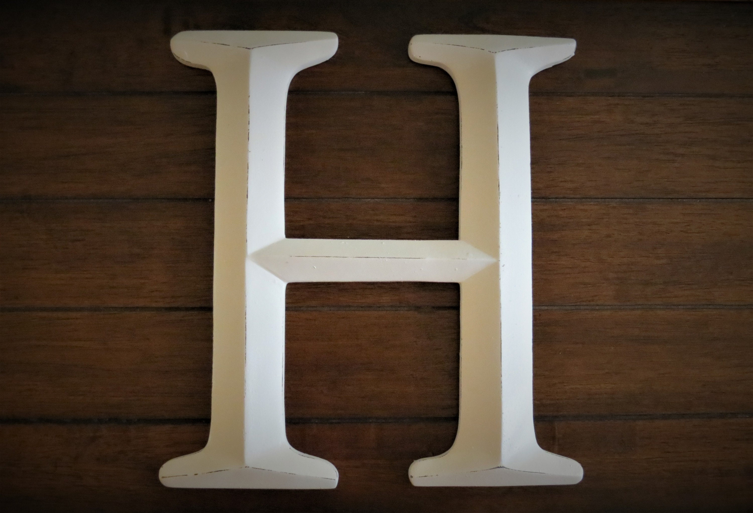 Letter H / Or Pick Your Own Letter / Large Wall Letter/ | Etsy