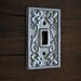 Silver Light Switch Cover / or Pick Your Color / Light Plate Cover ...