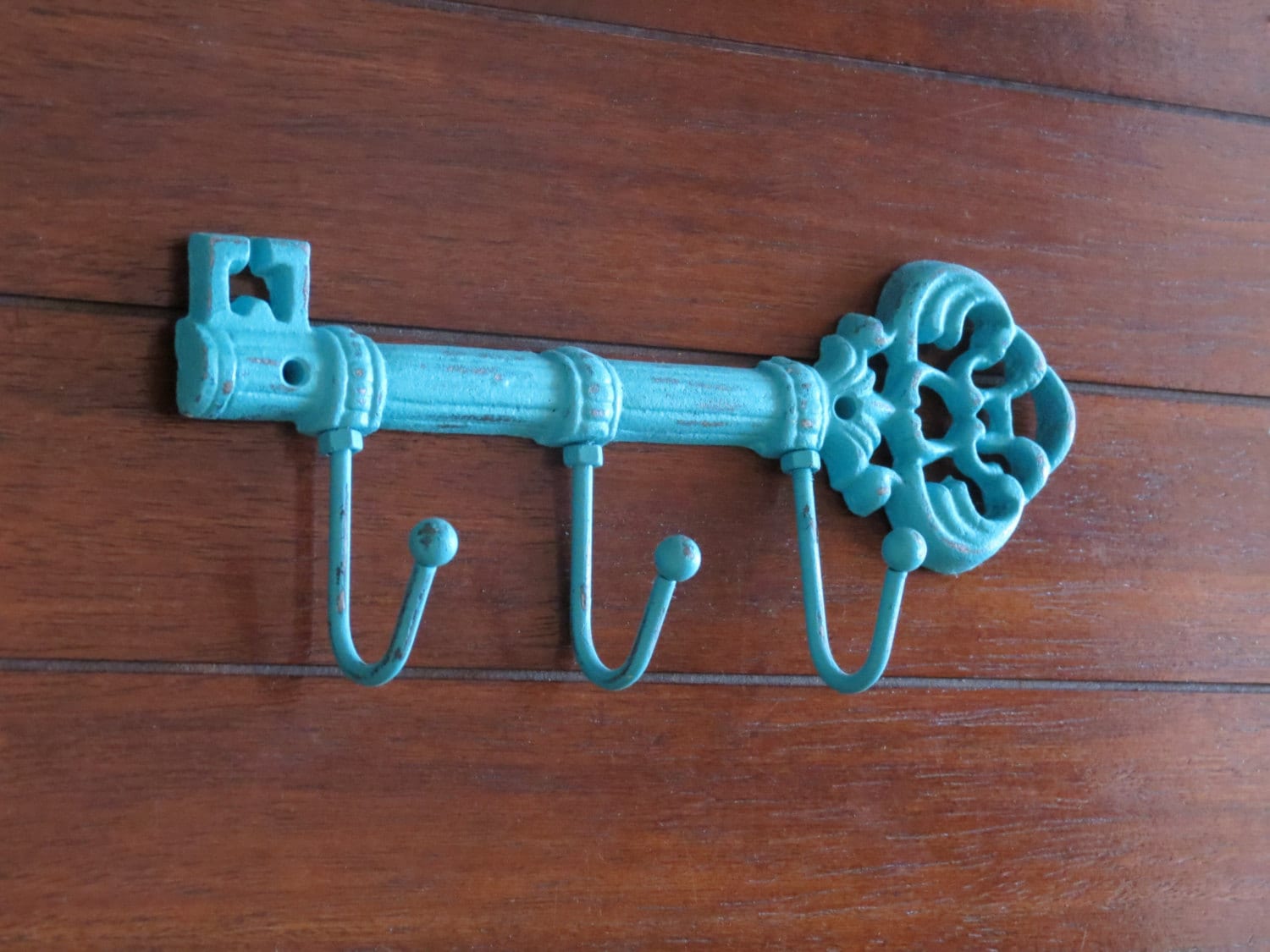 Key Holder /turquoise or Pick Color/key Hanger/ Skeleton Key | Etsy