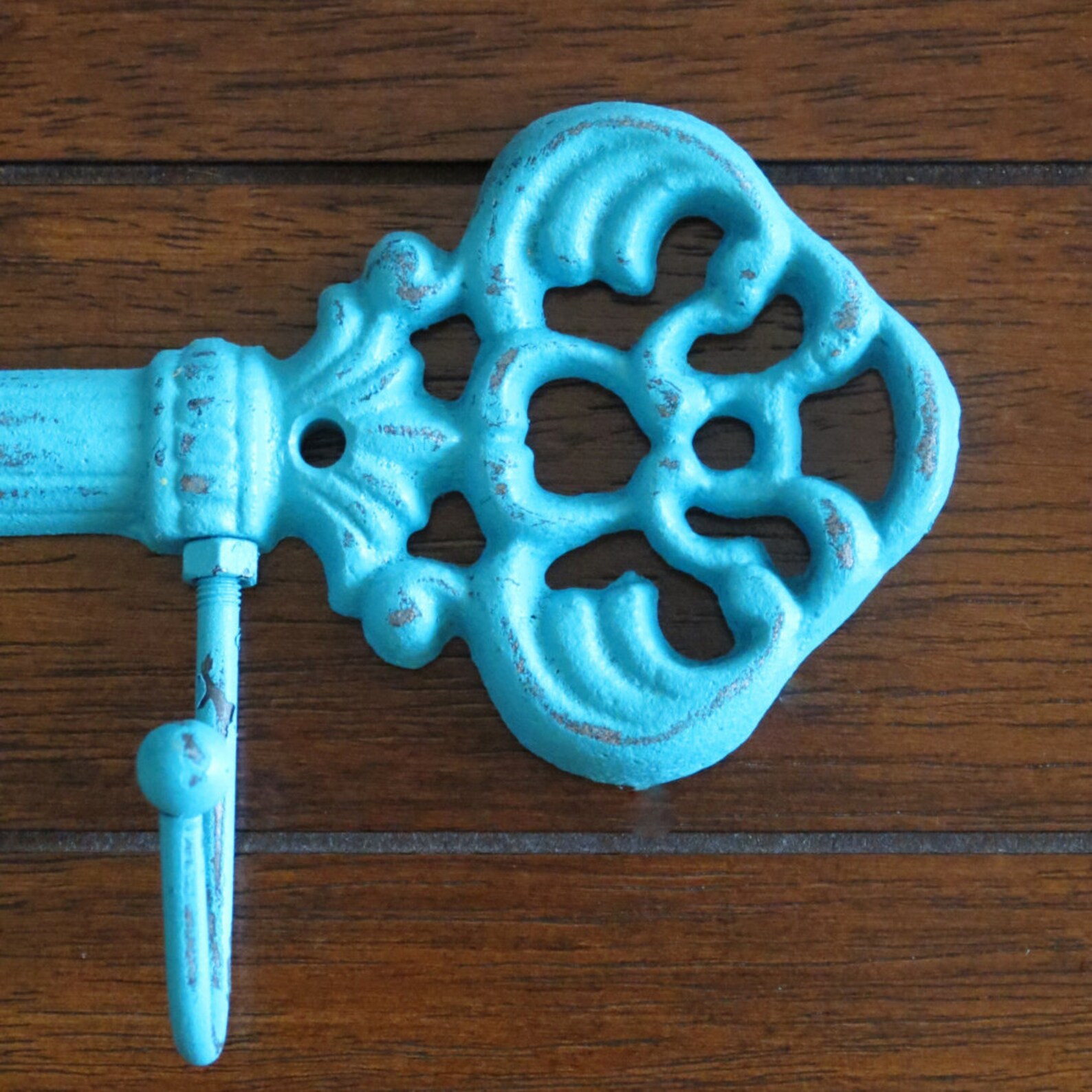 Key Holder /turquoise or Pick Color/key Hanger/ Skeleton Key - Etsy