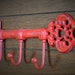 Key Holder / Skeleton Key Rack / Cast Iron Wall Hook / Key - Etsy