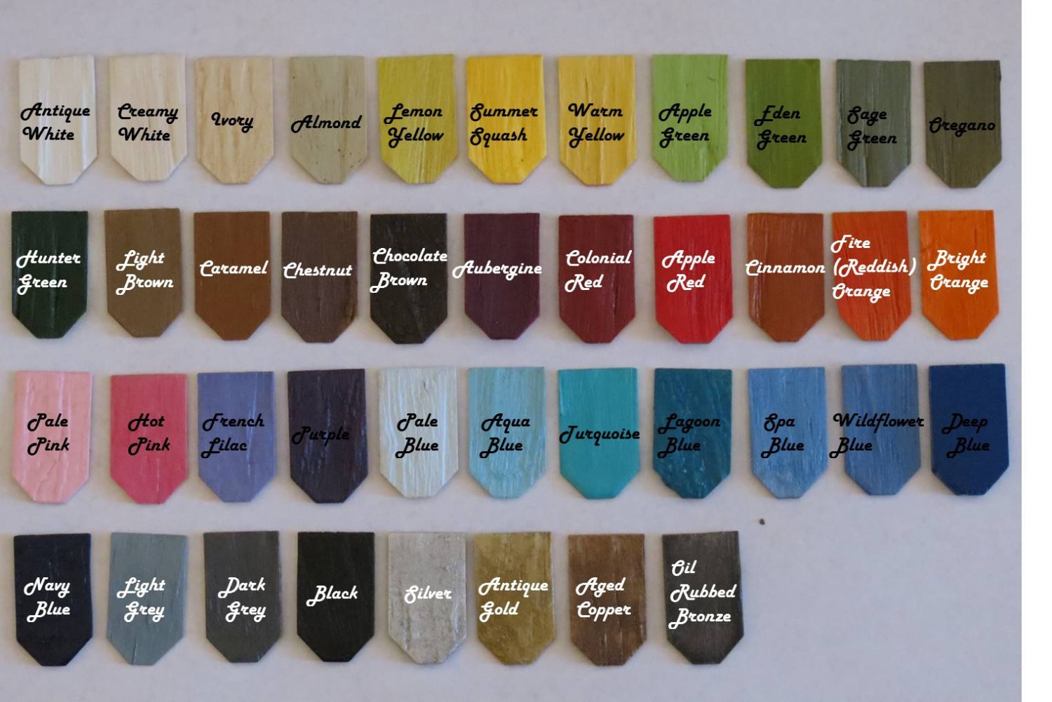 Color Chart for Veritas Inspired/ Color Options/ Pick Your Color - Etsy