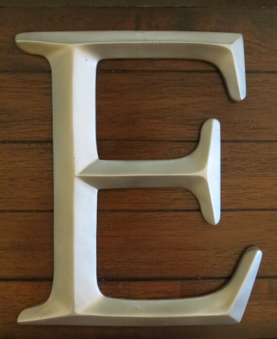 Large Letter E / Or Pick Your Own Letter/ Wall Letter Decor | Etsy
