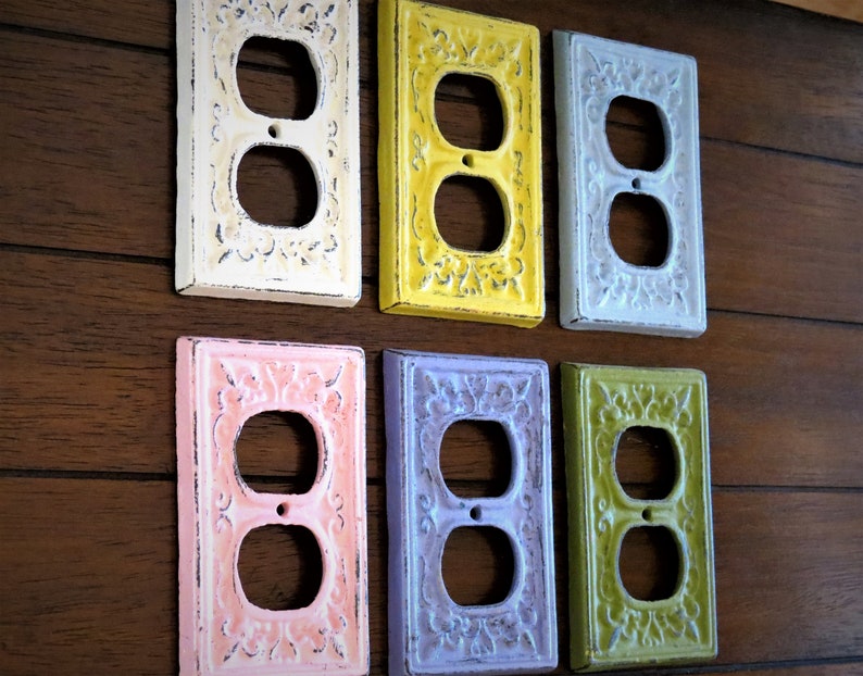 Decorative Electric Outlet Plate / Pick Color / Plug-in Cover | Etsy