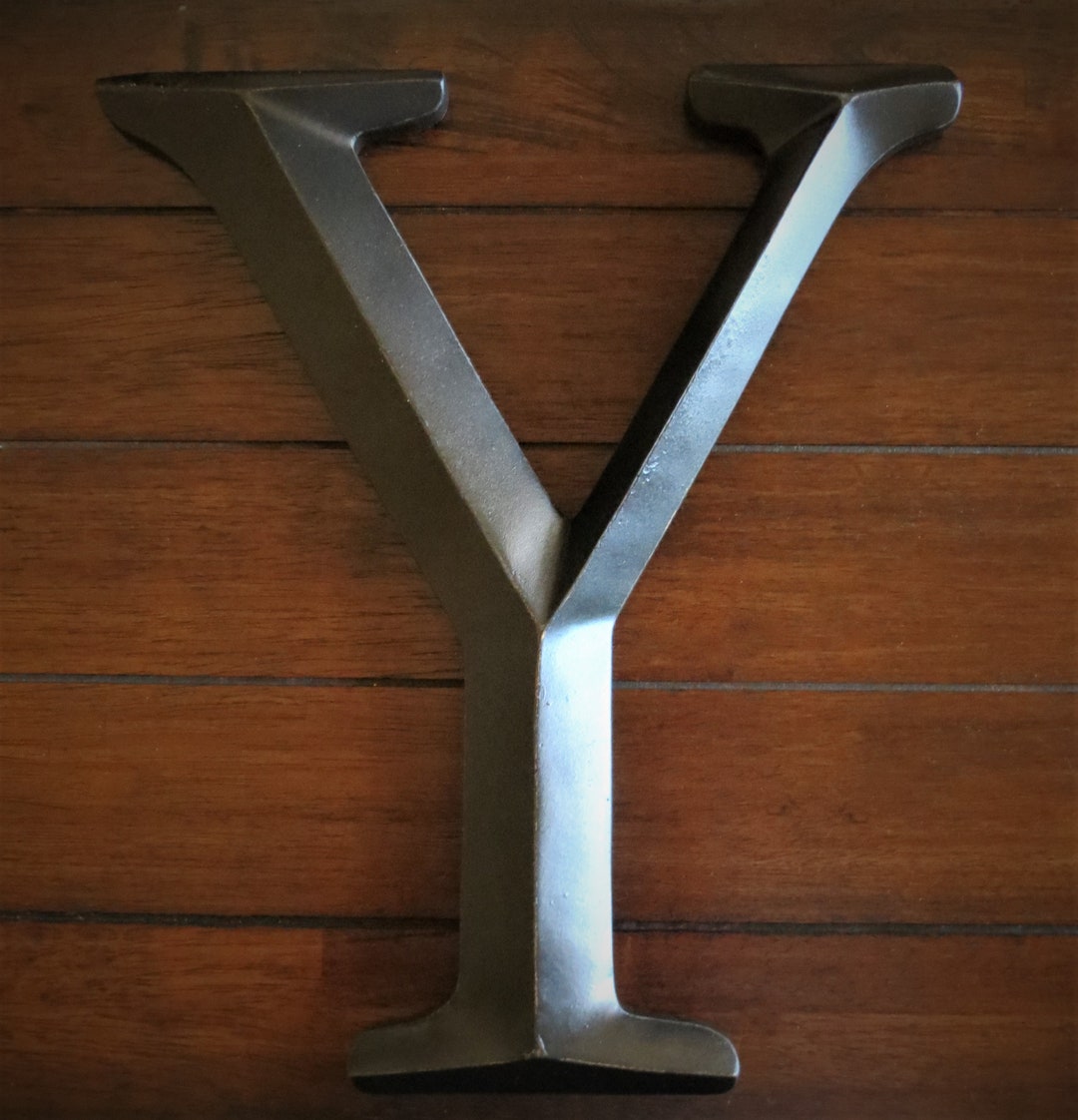 Letter Y / Pick Your Own Letter / Wall Letter / Oil Rubbed Bronze or ...