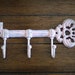 Pale Pink Key Holder / or Pick Your Color / Skeleton Key Rack - Etsy
