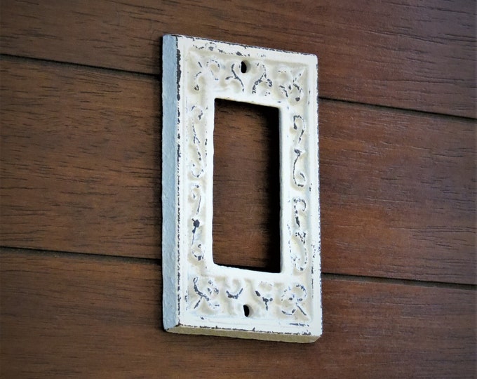 Floral Outlet Cover Single Duplex Outlet Wall Plate Cover With Flowers ...