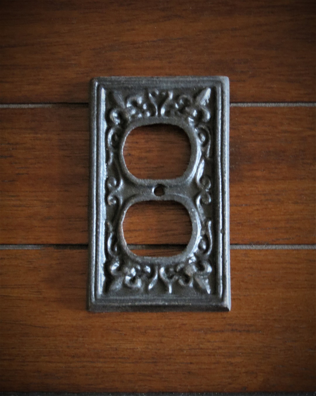 Electric Outlet Cover / Black or Pick Your Color / Fleur De Lis Design ...