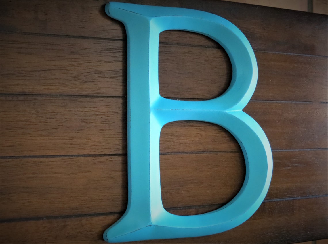 12 Letter B / Pick Your Own Letters and Colors / Large | Etsy