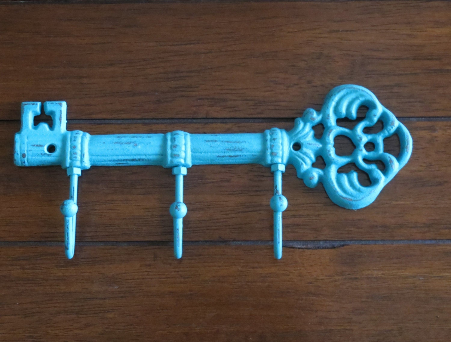 Key Holder /turquoise or Pick Color/key Hanger/ Skeleton Key | Etsy