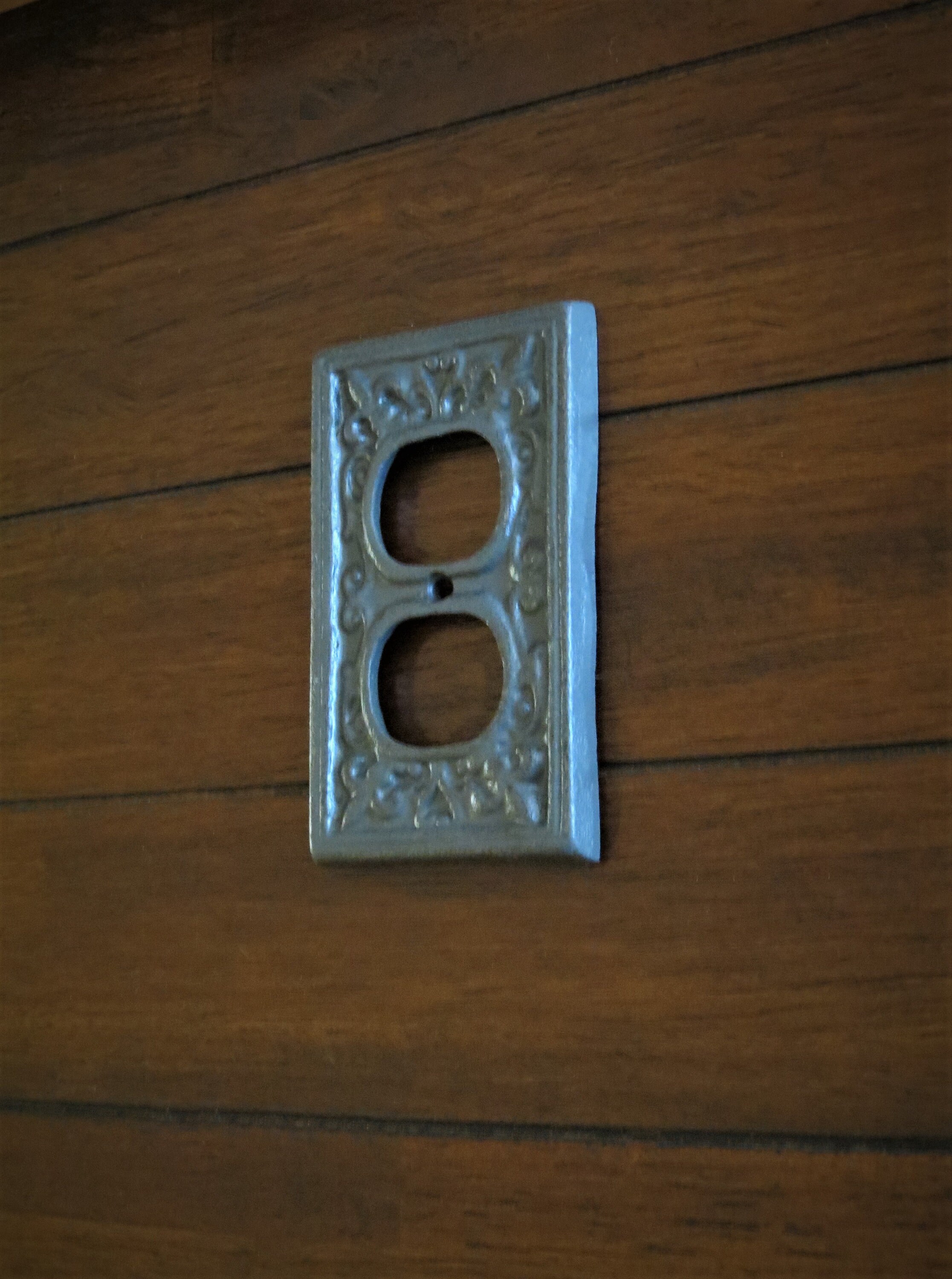 Dark Grey Decorative Electrical Outlet Plate / Plug-in Cover/ - Etsy