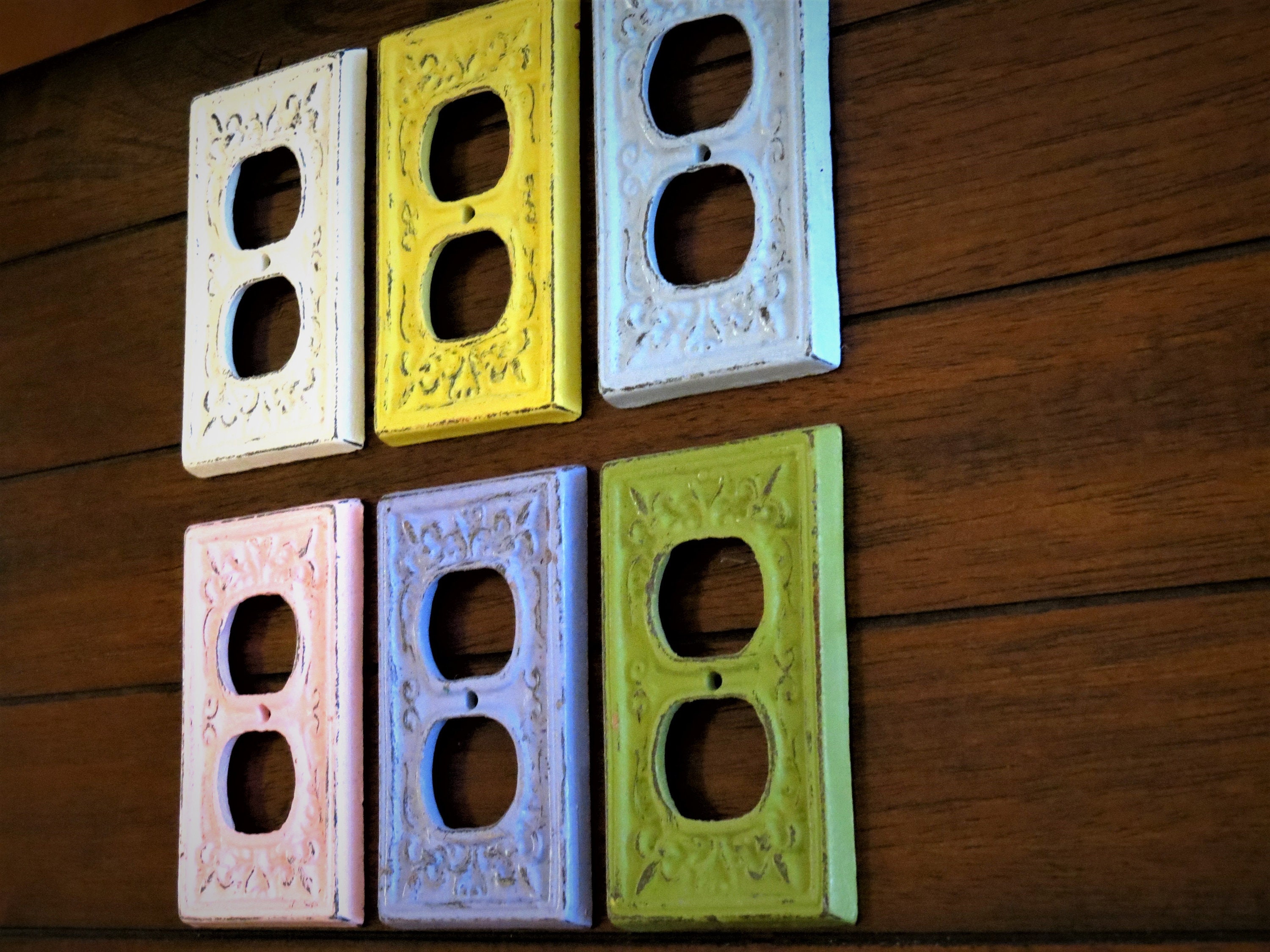 Decorative Electric Outlet Plate / Pick Color / Plug-in Cover | Etsy