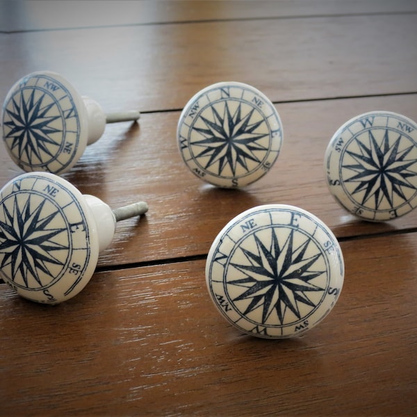 Compass Knob - Etsy