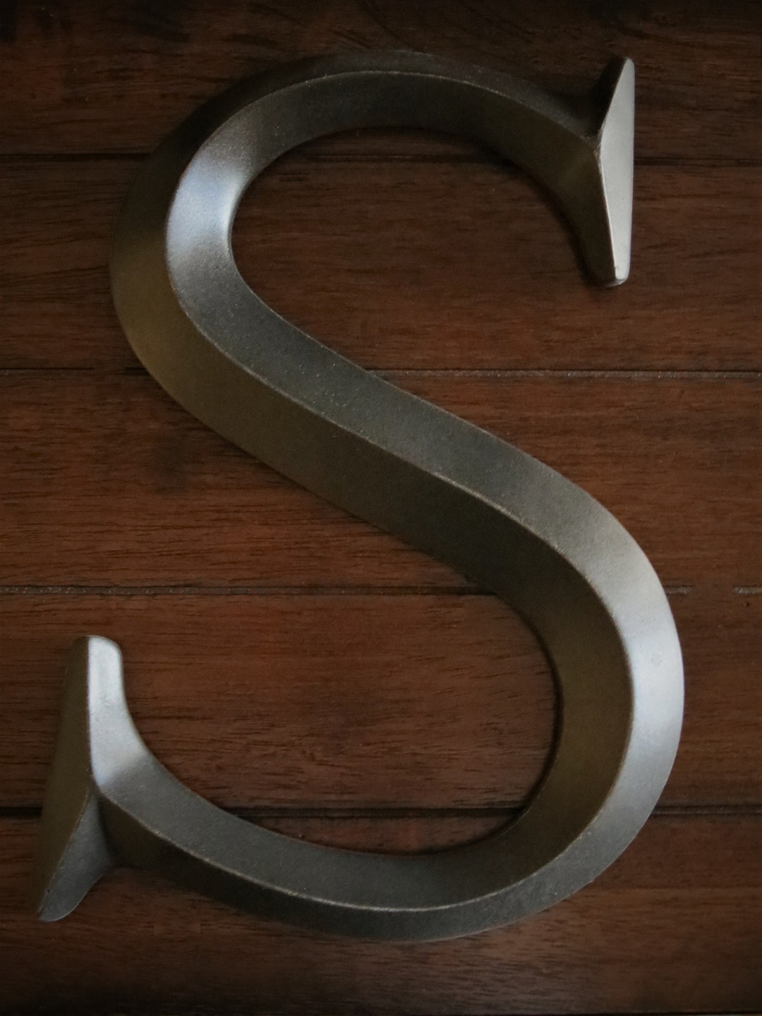 Letter S / Pick Your Own Letter/ Large Wall Letter / Distressed Oil ...