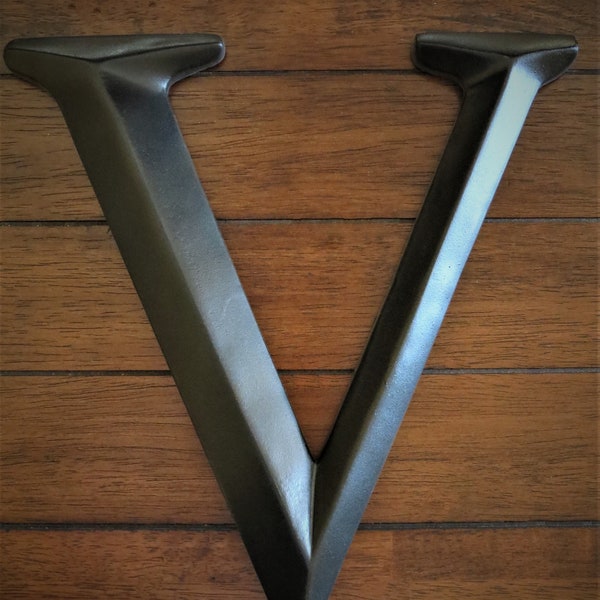 Wooden Letter V - Etsy