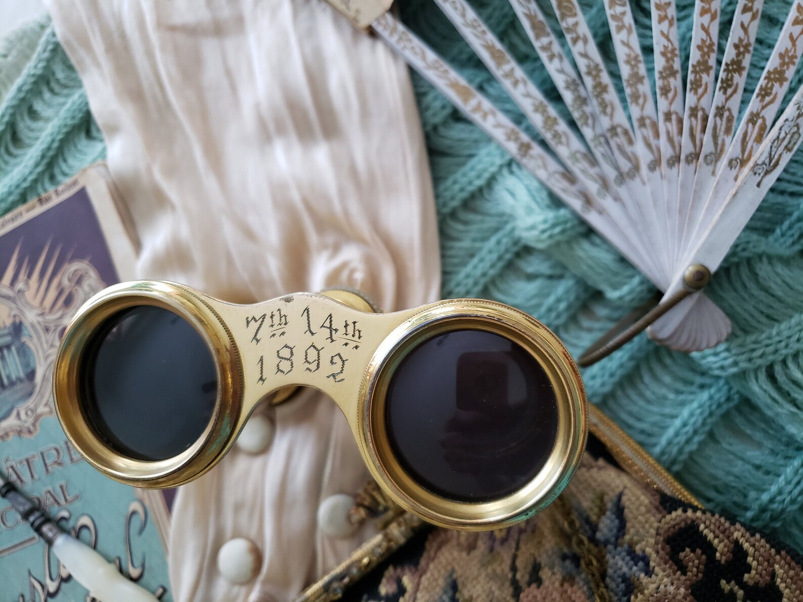 French Opera Theatre GlassesMarked 1892Antique Bastille Day | Etsy