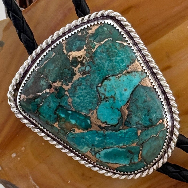 Turquoise Bolo Tie - Etsy