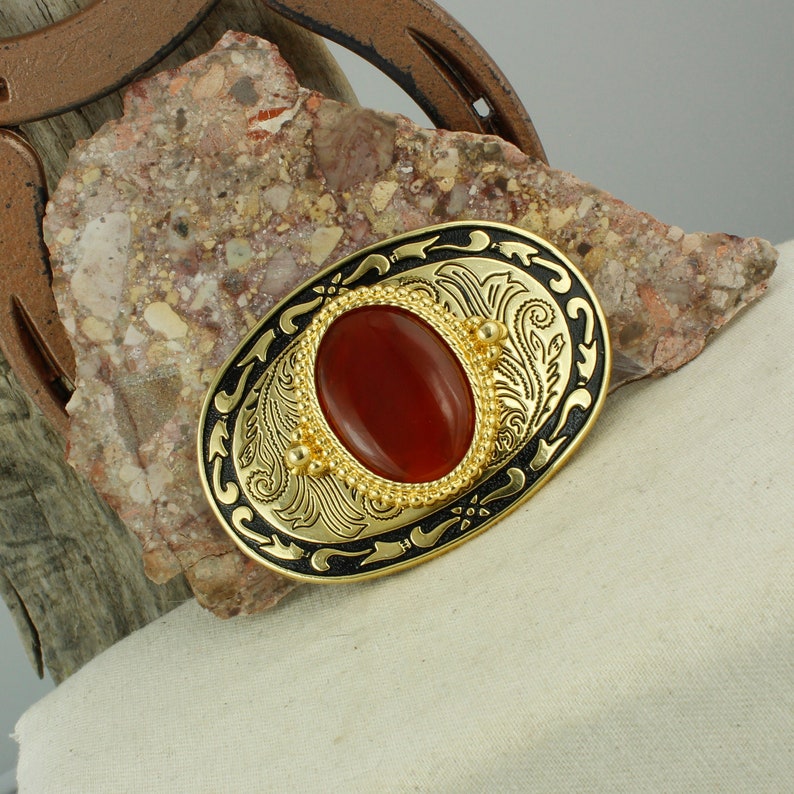 Natural Red Carnelian Belt Buckle Western Belt Buckle - Etsy