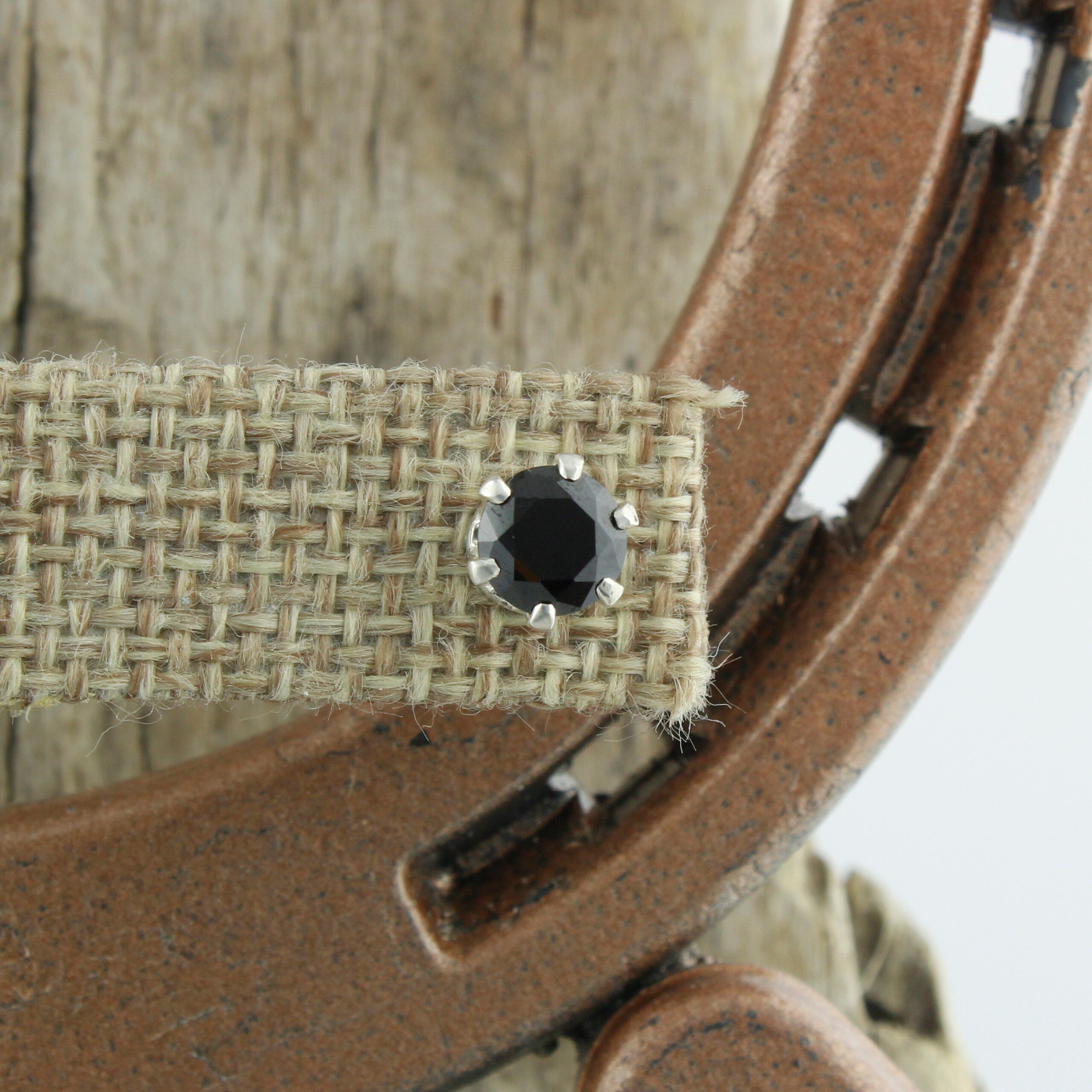 Natural Black Spinel Earrings Sterling Silver Earrings | Etsy