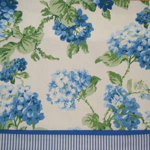 Rolling Meadow Waverly Hydrangea Blue Green Yellow Cream - Etsy