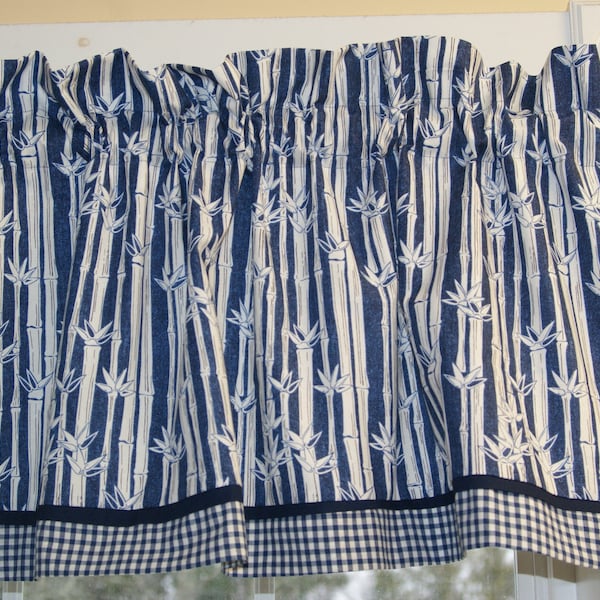 Bamboo Window Valance - Etsy