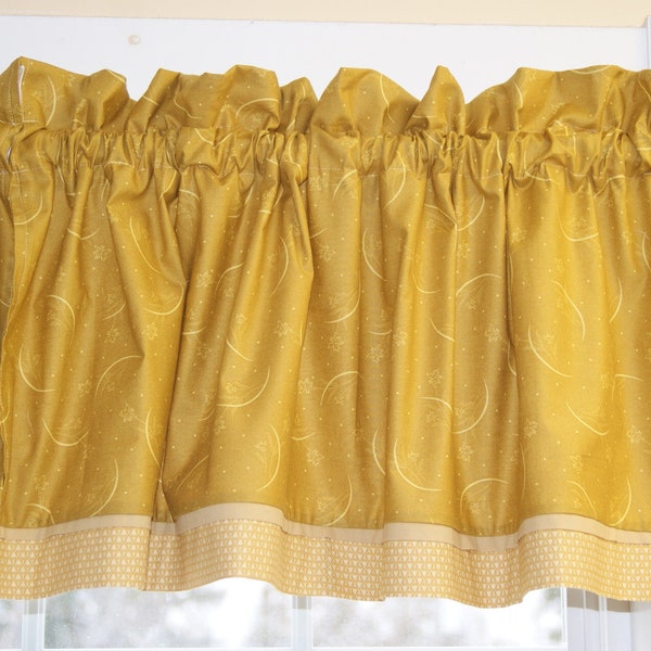 Yellow Valance - Etsy