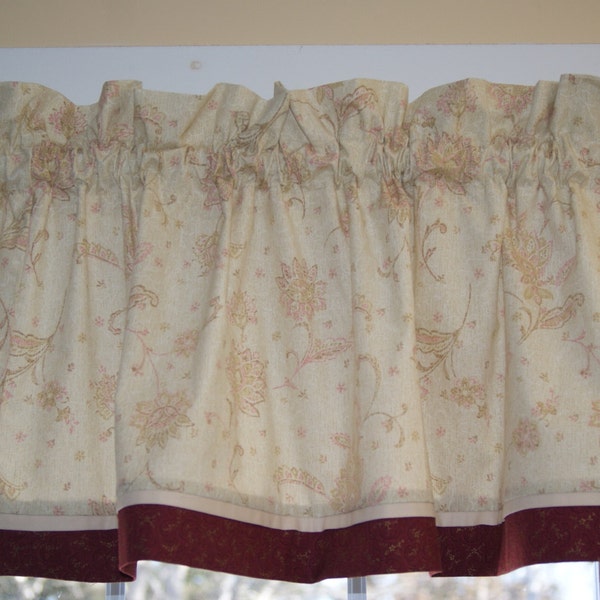 Cranberry Window Curtains - Etsy