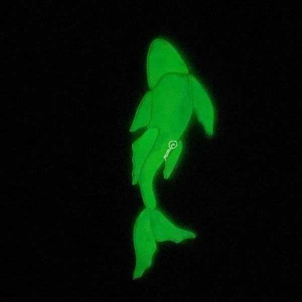 Stained Glass Glow Dark Etsy