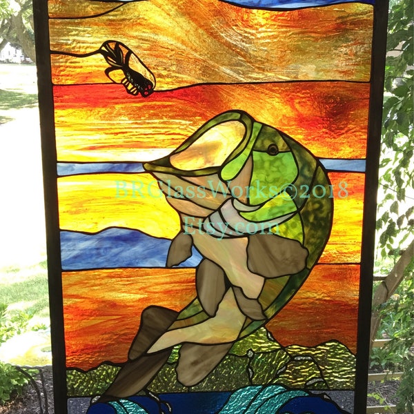 Stained Glass Fish - Etsy
