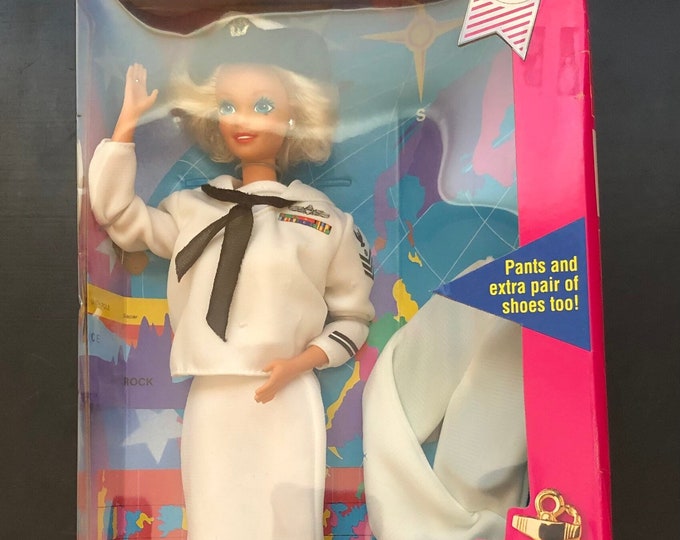 Stars ‘n Stripes Navy Barbie Doll - Etsy