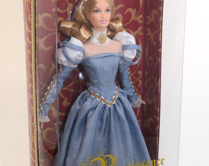 Rare Renaissance Faire Barbie Pink Label Mattel Barbie Collector Doll