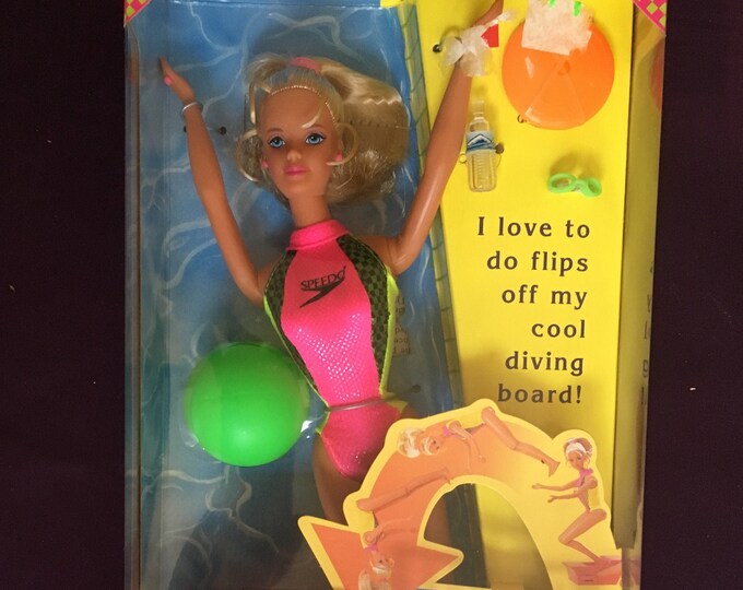 Flip 'n Dive Barbie Doll - Etsy