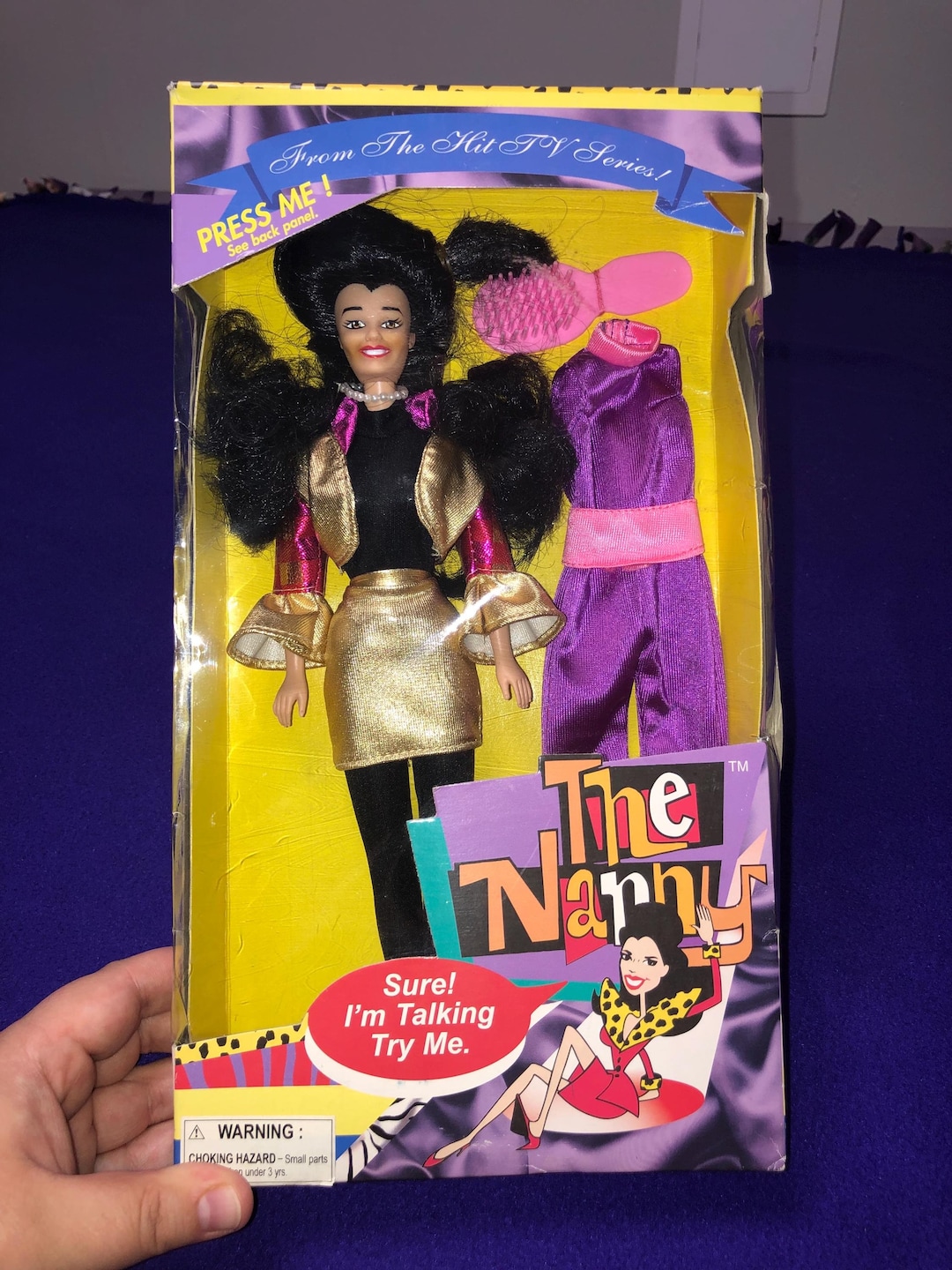 1995 the Nanny Hit TV Series Barbie Doll Fran Drescher as the Nanny ...