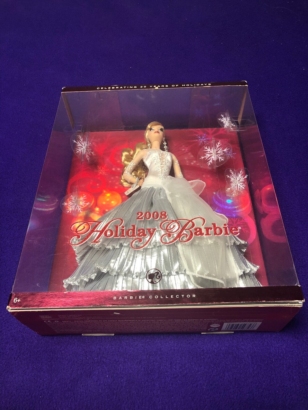 Barbie Collector 20th Anniversary Holiday Collection - 2008 Barbie in A ...