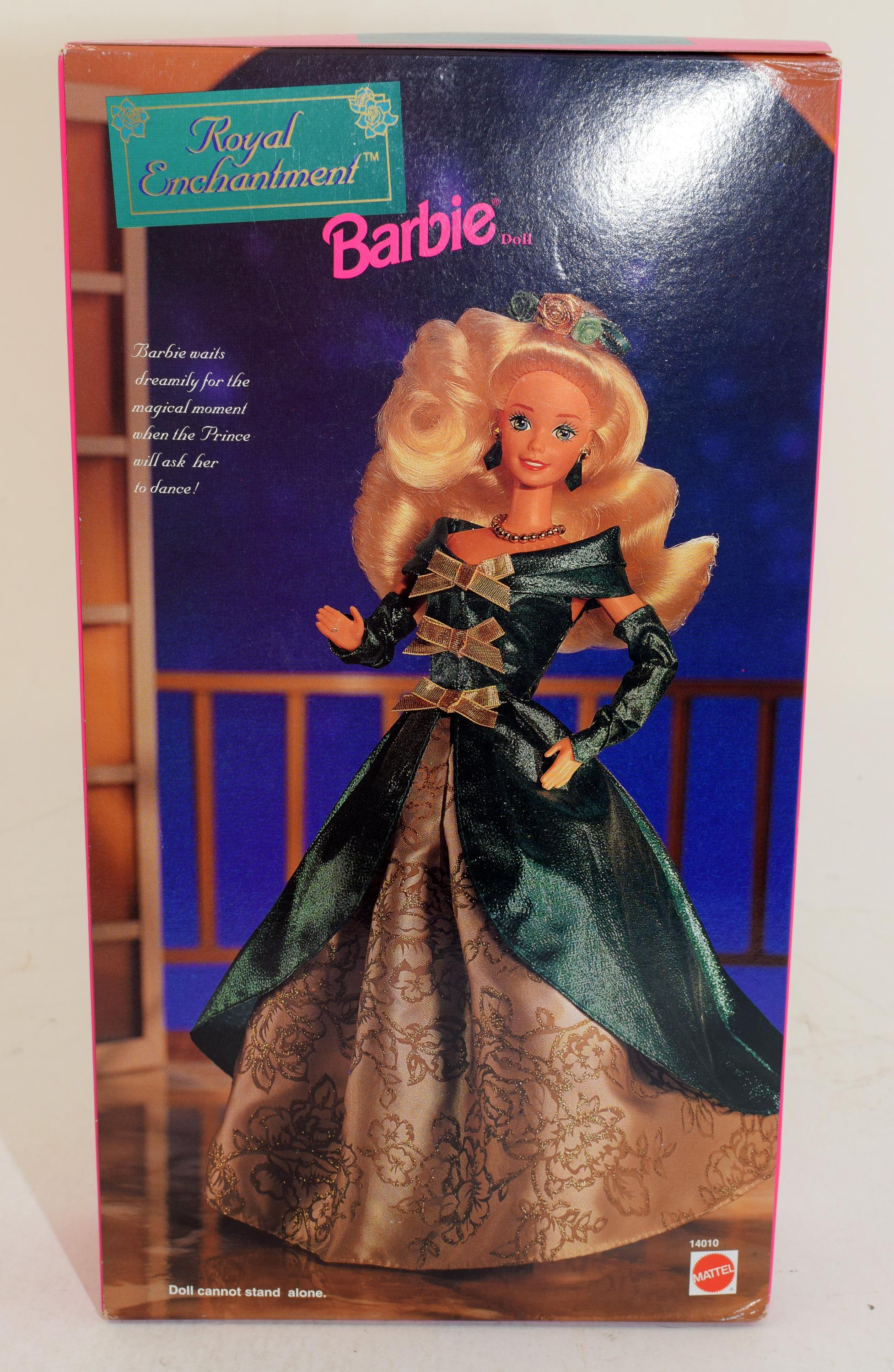 Royal Enchantment Barbie - Limited Edition Evening Elegance Series 1995 ...