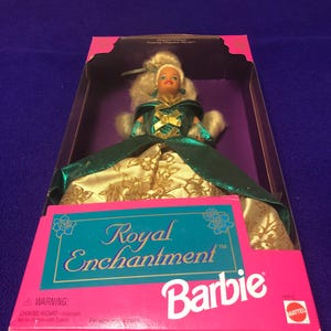 Royal Enchantment Barbie - Limited Edition Evening Elegance Series 1995 ...