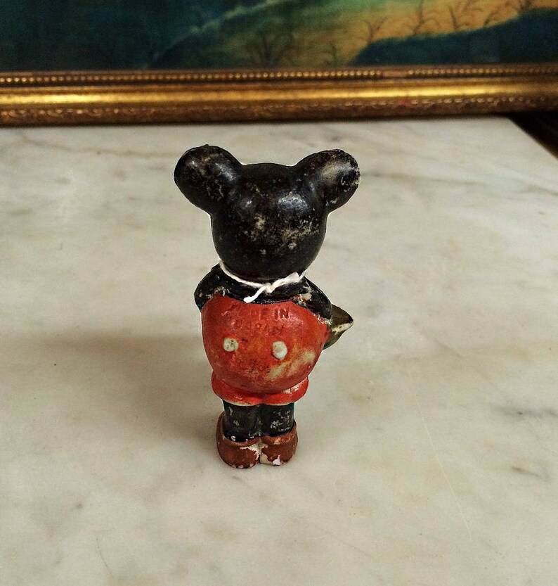 MiCKEY MOUSE SAXOPHONE PLAYING FiGuRiNE PoRCELAIN BiSQUE PiE | Etsy