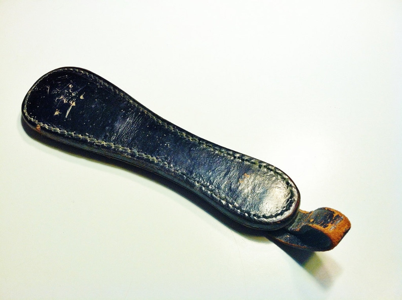 VINTAGE Black LEATHER POLICE Sap Slapjack | Etsy