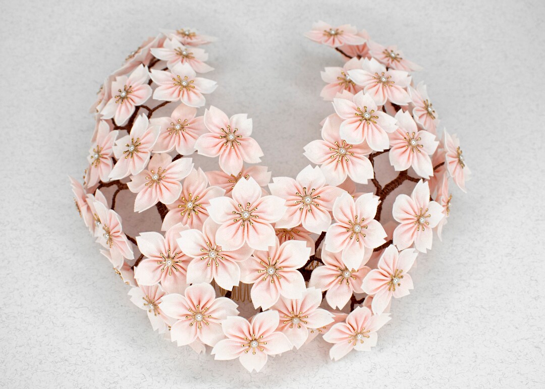 Sakura Tree Branch Flower Crown - Etsy