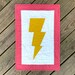 Lightning Bolt Superhero Mini Wall Hanging Quilt Pattern | PDF Quilt ...
