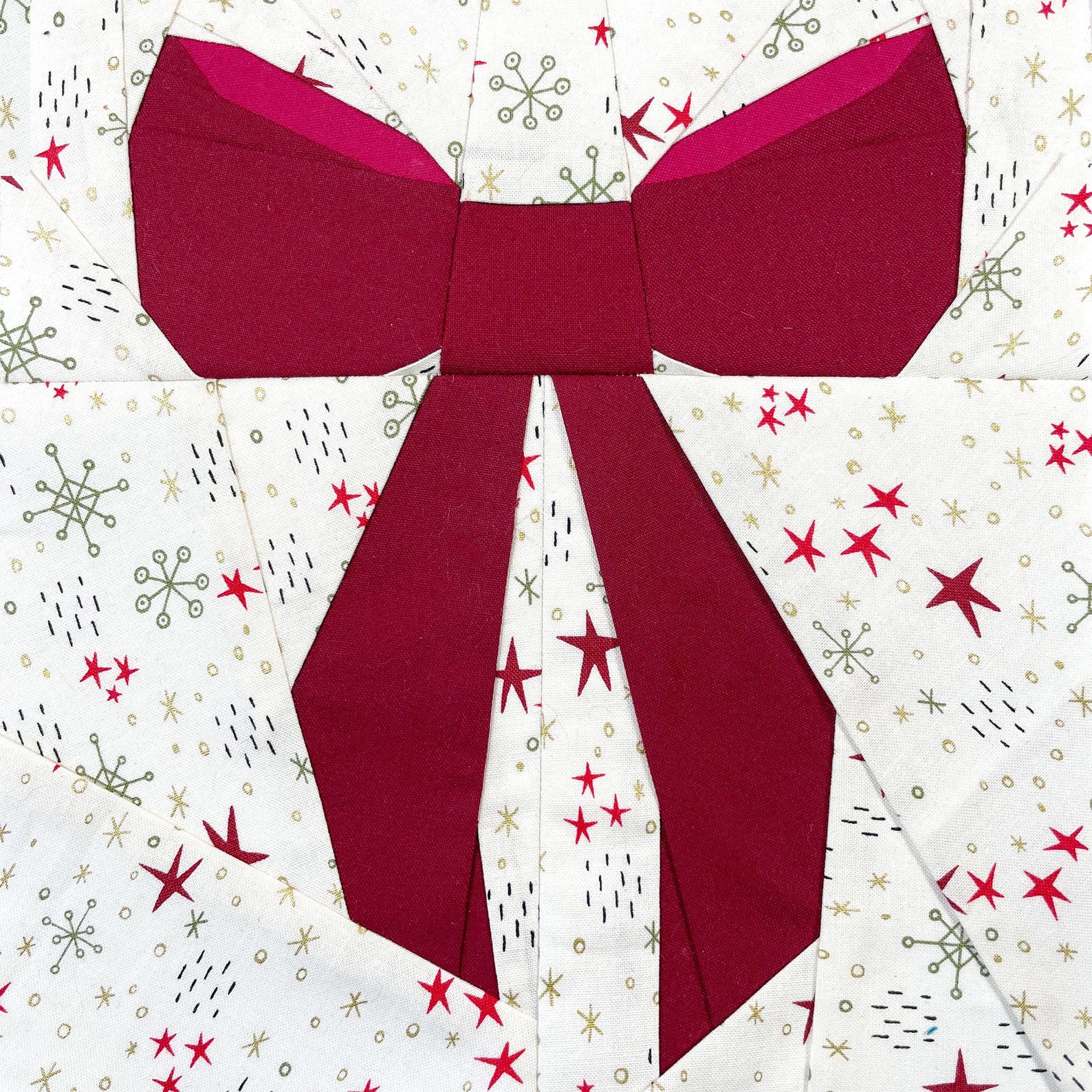Beautiful Bow Foundation Paper Piecing Quilt Block | PDF FPP Pattern - Etsy