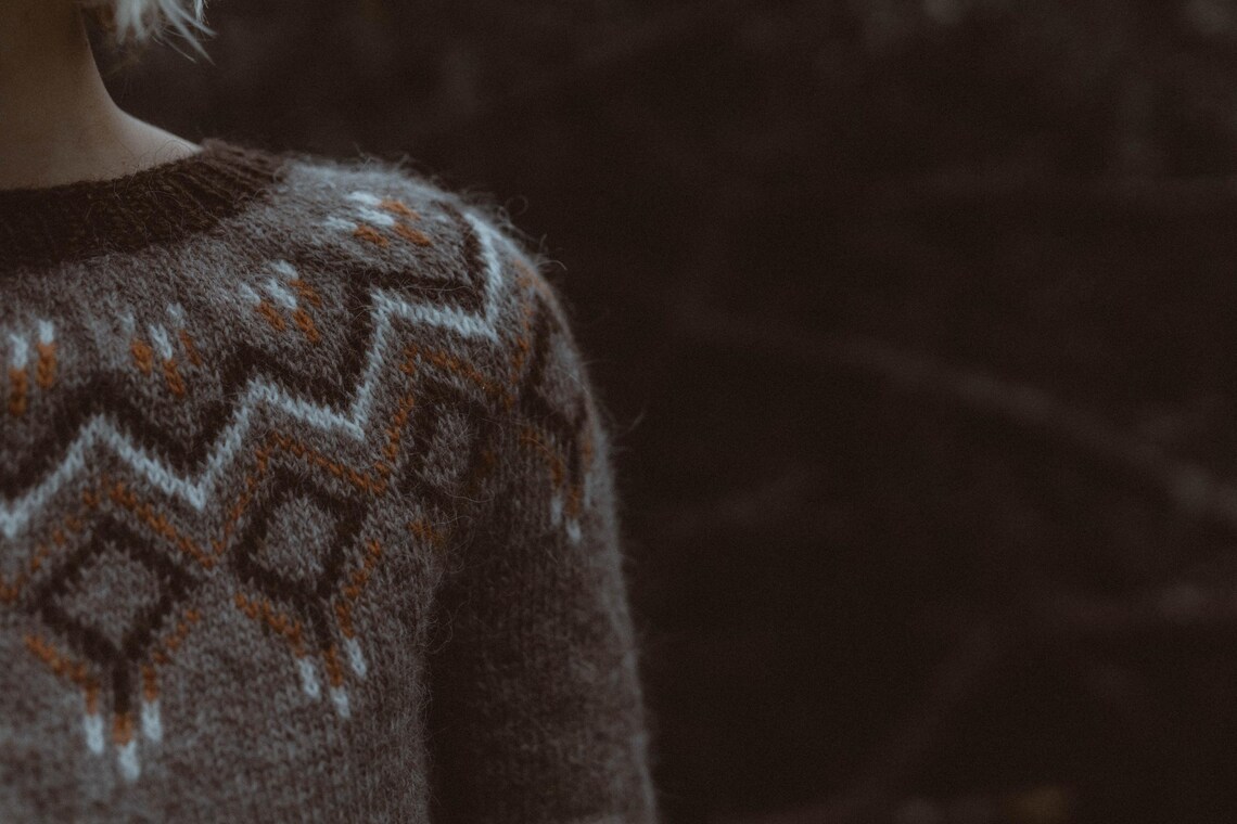 Fómhar Sweater Knitting Pattern - Oileánach Knits - Etsy