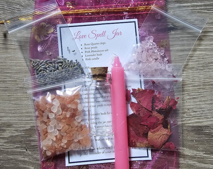 Complete Love Bowl Kit | Self Love Bowl Starter Kit | Love Spell Kit ...