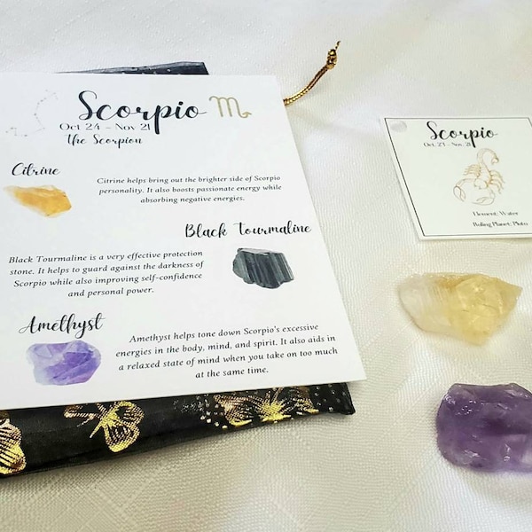 Scorpio Gift - Etsy