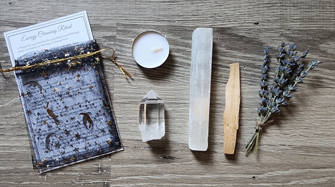 Energy Cleansing Ritual Kit | Cleansing Kit | Cleansing Spell Kit ...