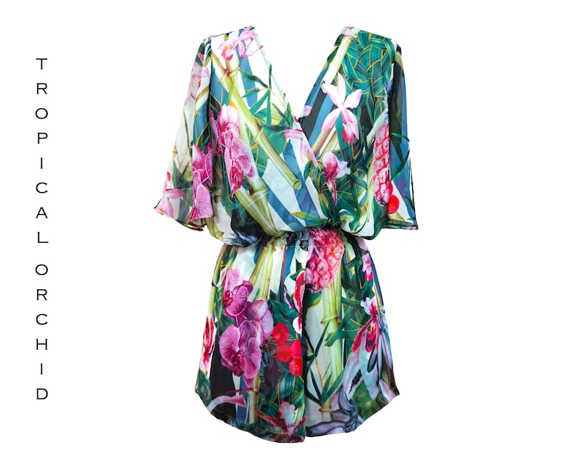 Romper Swimsuit Beach Cover-ups, Bikini Vacation Coverups V-neck ...