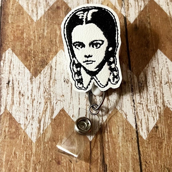 Wednesday Addams Badge - Etsy