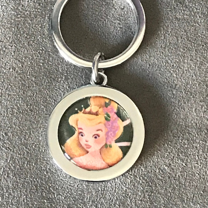 Cinderella Key Chain - Etsy