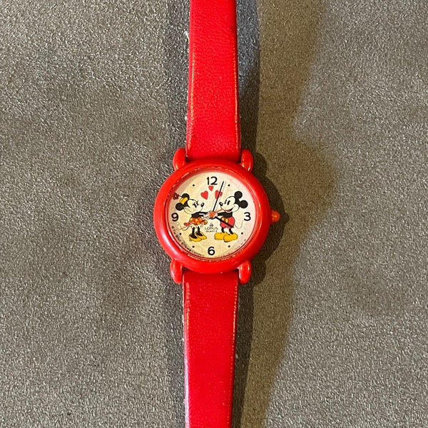 Mickey Mouse Watch Vintage - Etsy