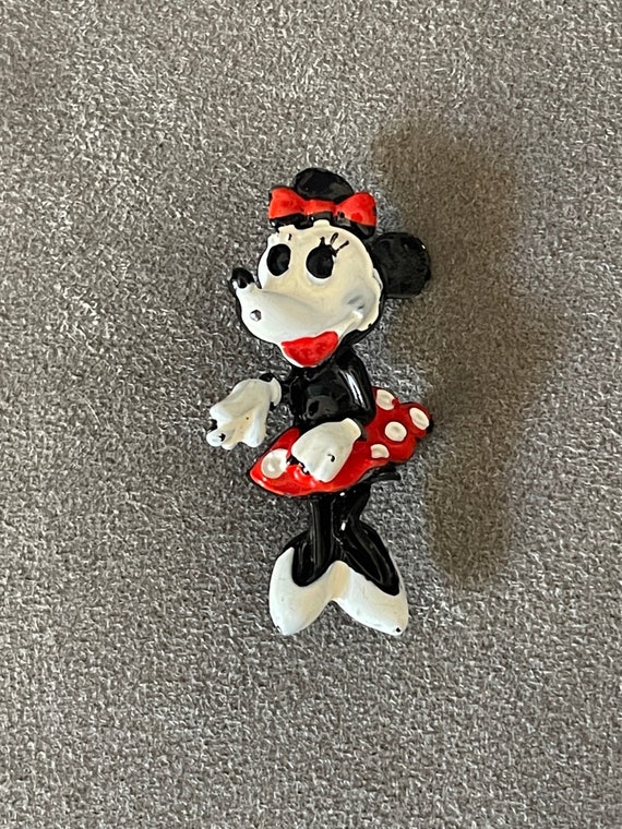 1960's Rare Vintage Minnie Mouse Pin - Etsy
